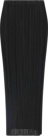 Pleats Please Issey Miyake Midirock - Schwarz