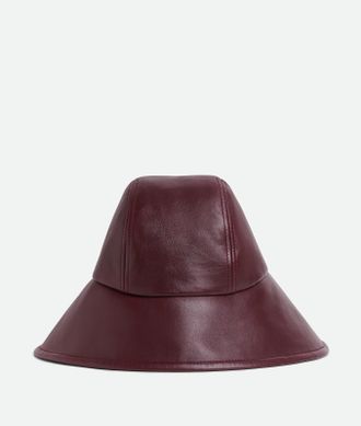 Bottega Veneta Chapeau En Cuir - Bottega Veneta