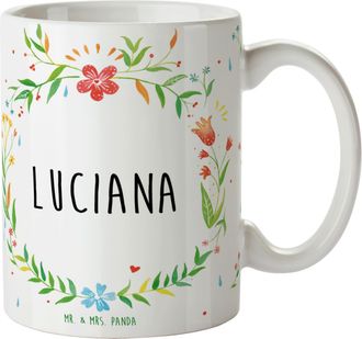 Mr. & Mrs. Panda Tasse Luciana - Geschenk, Kaffeetassen, Kaffeetasse