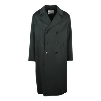 Amaranto Amar&aacute;nto, Homme, Manteaux, Vert, Taille: S Manteau Double-Boutonnage