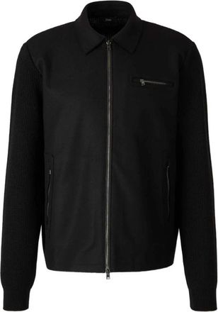 Herno Homme, Vestes, Noir, Taille: 2XL Veste Chemise en Laine