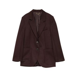 Victoria Beckham Katherine Jacket - - Jackets - Damen - Braun - M