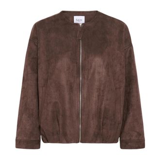 Saint Tropez ZaselineSZ Jacke - - Jackets - Damen - Braun - M