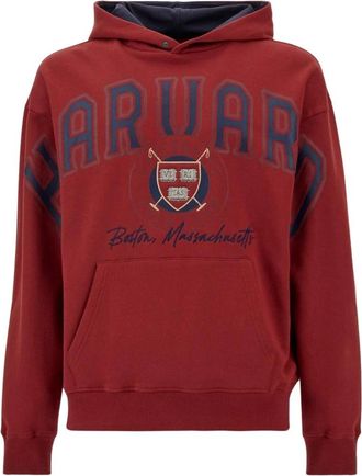 La Martina Harvard Hoodie - - Sweatshirts & Hoodies - Herren - Rot - L