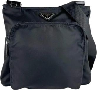 Prada unisex, Pre-owned, Noir, Taille: ONE Size Sac bandouli&egrave;re vintage Pre-owned
