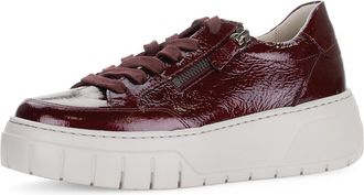 Gabor Damen Low-Top Sneaker, Frauen Sneaker,festlich,Schaft-weiten,senkfuss,senk-spreizfuss,Ladies,Womens,Woman,Halbschuhe,Bordo,38.5 EU / 5.5 UK