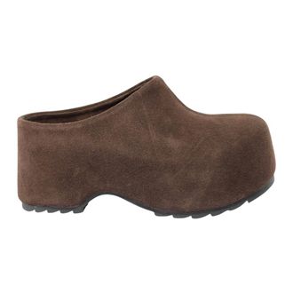 Colors Of California Sabot Sierra en daim - Femme - Chaussures - Brun - Taille: 37 EU