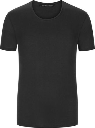 Trusted Handwork Glattes und leichtes T-Shirt aus Pima-Baumwolle in