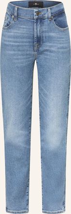 7 For All Mankind Skinny Jeans Roxanne Ankle blau