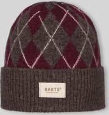 Barts M&uuml;tze mit Label-Patch Modell SEUMAR