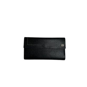 Loewe Portefeuille en cuir Pre-owned - Femme - Pre-owned - Noir - Taille: ONE Size