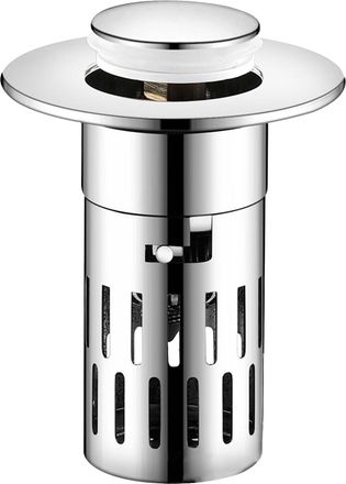 Generico Abflussfilter f&uuml;r den Boden des Waschbeckens: Tragbarer Haarblocker, leichter Anti-Shak-Filter, langer Badablauf-Stopper, Schmutzf&auml;nger f&uuml;r Waschbecke