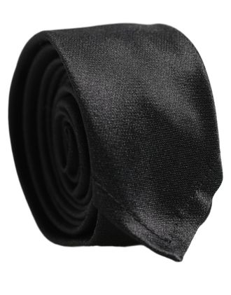 Dolce & Gabbana Silk Satin Necktie - Black