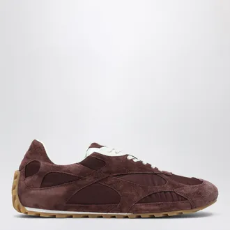 Bottega Veneta Orbit Flash Deep Mahogany / Glacier Sneakers
