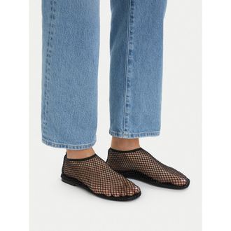 Eva Minge Ballerinas Eva Minge EO-SHAY-LT2571-1H Schwarz