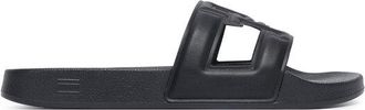 Tommy Hilfiger Pantoletten Monogram Pool Slide FW0FW09424 Schwarz