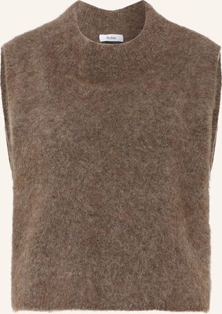 Stylein Stricktop Nellie Mit Mohair braun
