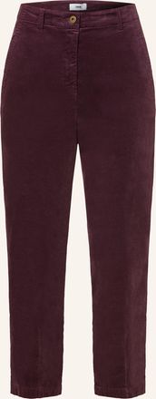 Cinque Cinque 7/8-Hose Cislya Aus Samt rot