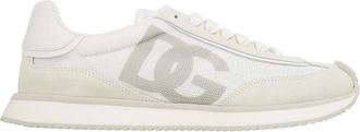 Dolce & Gabbana Low-Top Sneaker - Low Air Fastening, Dg Logo On The Side - Gr. 36 (EU) - in Wei&szlig; - f&uuml;r Damen