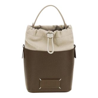 Maison Margiela 5AC Bucket Small - - Bags - Damen - Braun - ONE SIZE