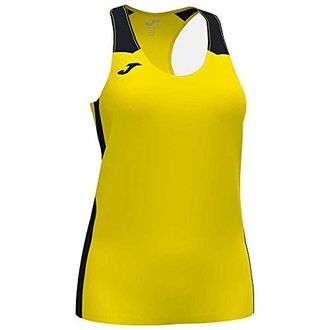 Joma Débardeur Femme Record II, Jaune/Noir, M