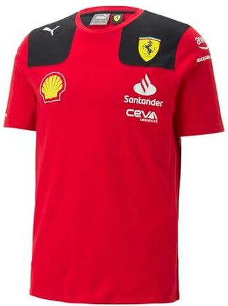 Puma Scuderia Ferrari - T-Shirt de léquipe Charles Leclerc 2023 - Rouge - Hommes - Taille: XXL