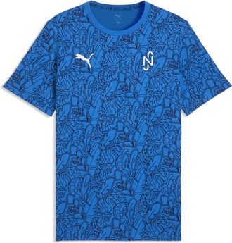 Puma Neymar Jr Brasilien Passion T-Shirt mit Print Herren, Accessoires, Blau, XXL
