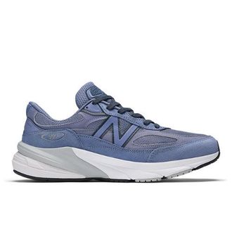 New Balance Unisex Made in USA 990v6 in Violett/Blau, Leder, Größe 38.5