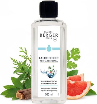 Maison Berger Blue Seduction Lamp Berger Nachf&uuml;llpack, 500 ml