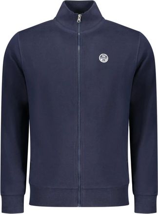 North Sails Homme, Sweatshirts et sweats &agrave; capuche, Bleu, Taille: M SweaT-shirt zipp&eacute;