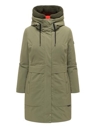 Marikoo Damen Winterparka Pakaami mit Teddyfutter