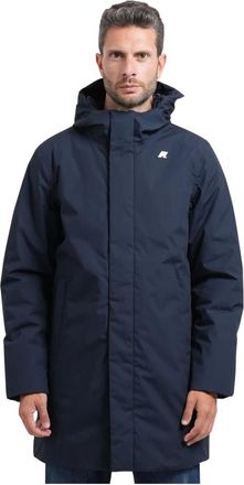 K-Way Homme, Manteaux, Bleu, Taille: 2XL Thomas Warm Ottoman