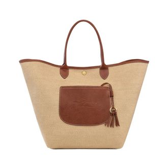 Longchamp Le Pliage Collection Sac cabas LTela - Femme - Sacs - Brun - Taille: ONE Size