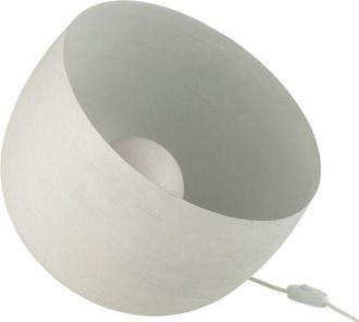 Paris Prix Lampe &agrave; Poser en M&eacute;tal Mila 32cm Blanc