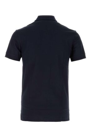 Burberry Piquet Cotton Polo Shirt - Navy