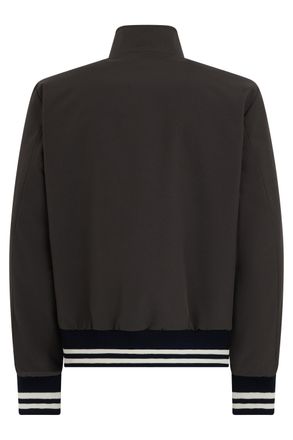 Moncler Mens Bomber Jacket Prieure Grey Polyester