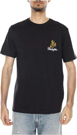 Wrangler Homme, Tops, Noir, Taille: L T-Chemises