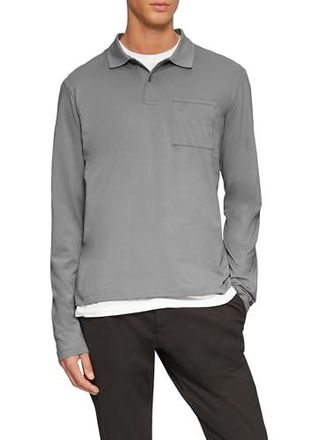 s.Oliver 2157199 Polo &agrave; Manches Longues, 9500, L Hommes