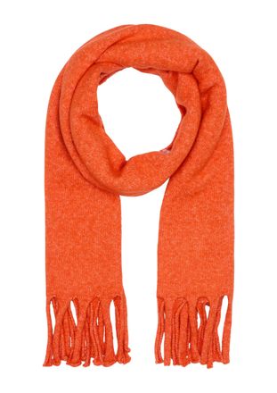 s.Oliver Gestrickter Schal mit Fransen
