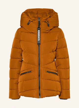 Khujo Khujo Steppjacke Hersch Mit Herausnehmbarer Blende Und Kapuze braun