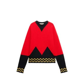 Marni Geometric-intarsia Sweater