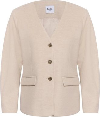 Saint Tropez Vestes - Femme - Vestes - Beige - Taille: 46 FR