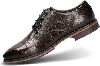 Bugatti Homme 312-aqs03 Chaussures Basses à Lacets, Marron foncé, 41 EU