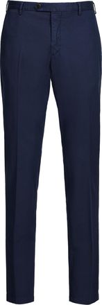Fa&ccedil;onnable Pantalon droit en coton et lin