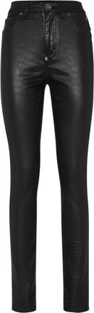 Philipp Plein Femme, Jeans, Noir, Taille: W28 Jegging Super Taille Haute