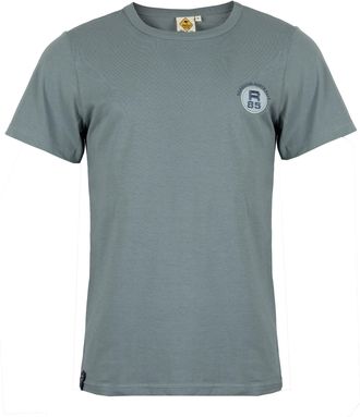 Roadsign Herren T-Shirt mit Applikation auf der Brust - für markante Casual-Looks grün, 3XL