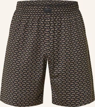 Mey Mey Schlafshorts Serie Gallop Club schwarz