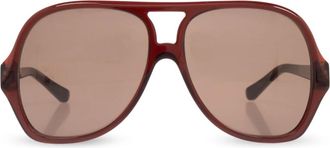 Chlo&eacute; Salom&eacute; Sonnenbrille - - Accessories - Damen - Rot - ONE SIZE