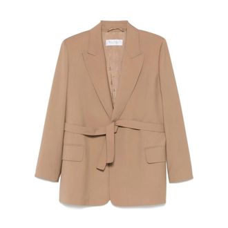 Max Mara Talento Blazer - - Jackets - Damen - Braun - M
