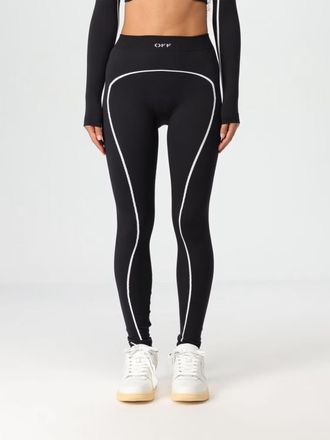 Off-white Pantalon OFF-WHITE Femme couleur Blanc